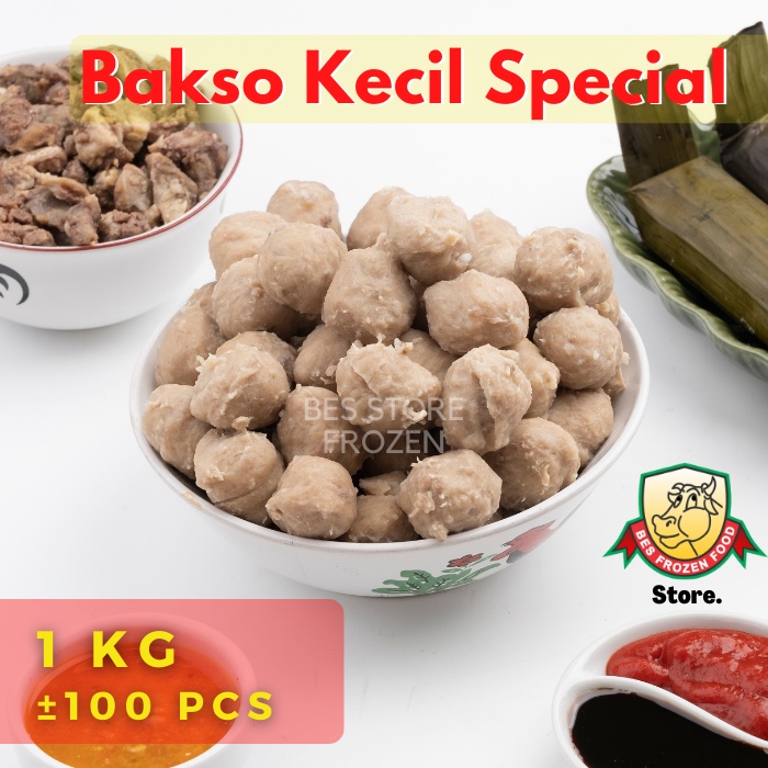Jual BES - Bakso Sapi Halus Kecil Special 1Kg | Shopee Indonesia