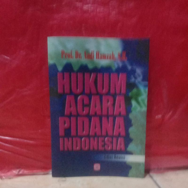 Jual hukum acara pidana INDONESIA edisi revisi Andi Hamzah | Shopee Indonesia