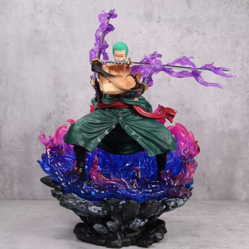 Jual Action Figure One Piece Roronoa Zoro Jurus 3 Pedang Ashura Bakkei ...