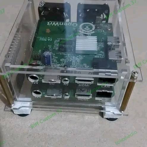 Jual Casing Akrilik B860H V1/V2. Double Pcb Custom Openwrt | Shopee ...