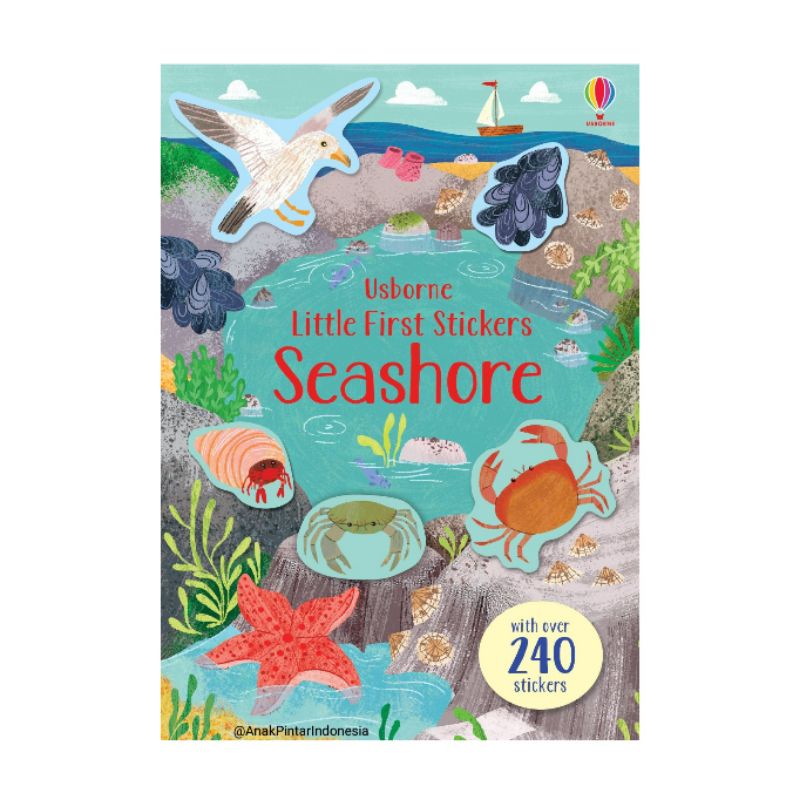 Jual USBORNE LITTLE FIRST STICKERS SEASHORE - size kecil ( A7-008 ) | Shopee Indonesia