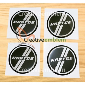 Jual Sticker Timbul Tutup Dop Velg HARTGE 4 Pcs | Shopee Indonesia
