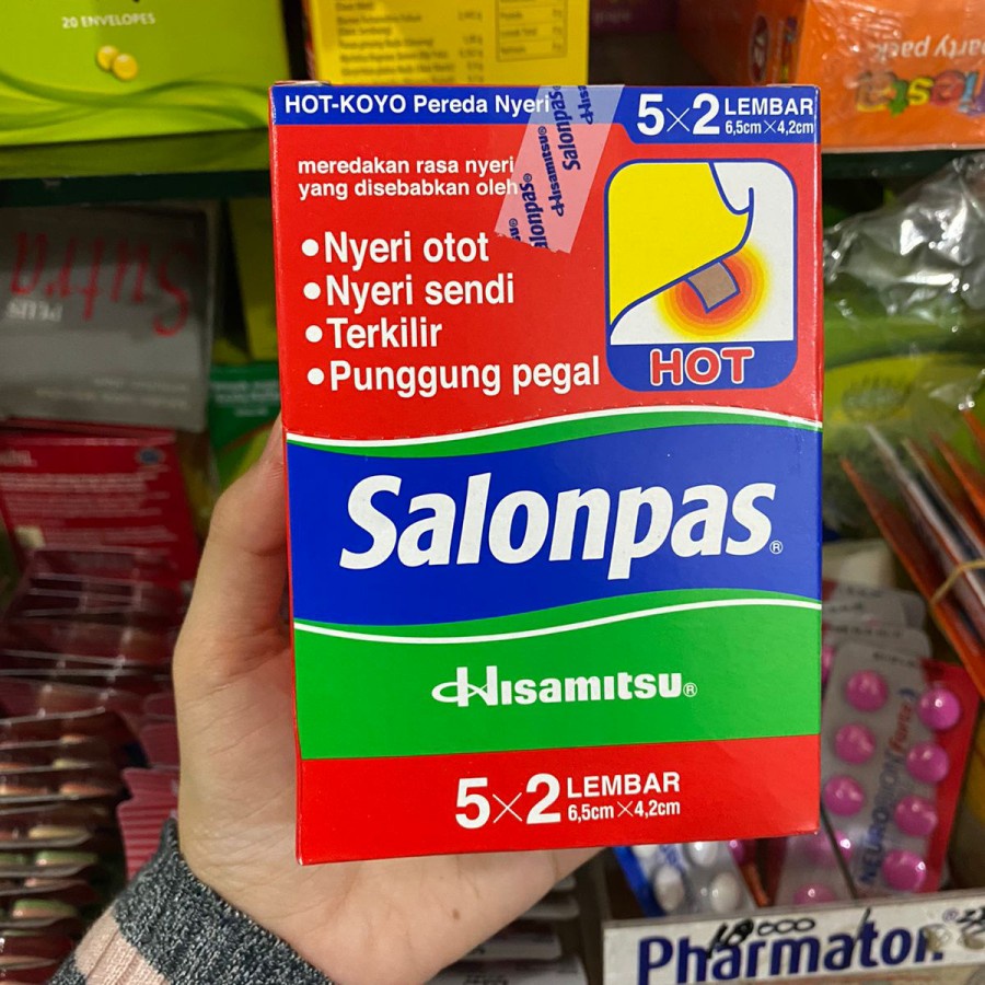 Jual Salonpas Hot Box 5x2 Lembar | Shopee Indonesia