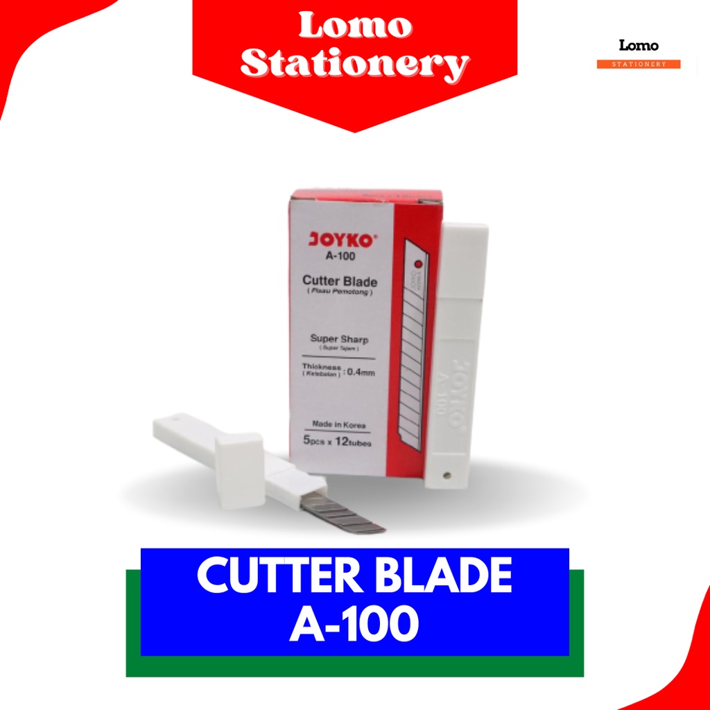Jual Cutter Blade Refill Joyko A-100 | Shopee Indonesia