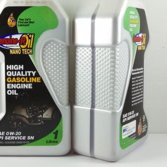Jual Oli Mesin Daihatsu Astra Genuine R Oil NANO TECH SAE 0W-20 API SN ...