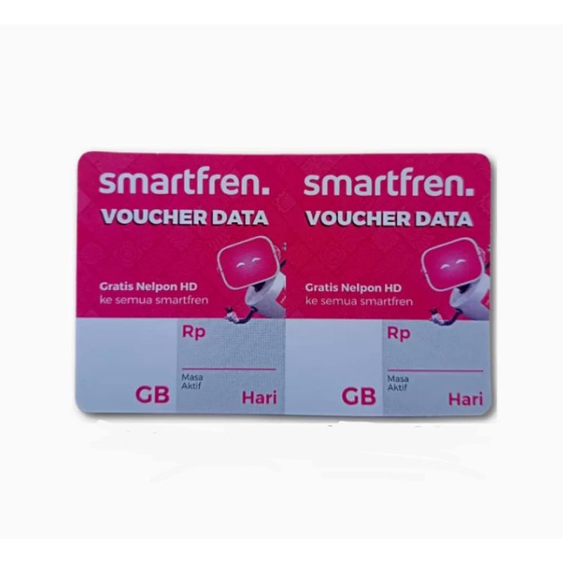 Jual voucher kosong SMARTFREN/ voucher injek / exp 2024 | Shopee Indonesia