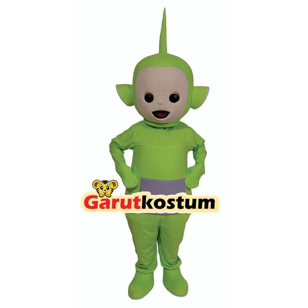 Jual Kostum maskot badut teletubbies dipsy hijau setelan dewasa lucu ...