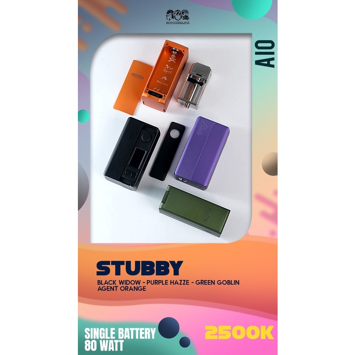 Jual Stubby Boro AIO 80w by Suicide Mods X Vaping Bogan X Orca Vape ...
