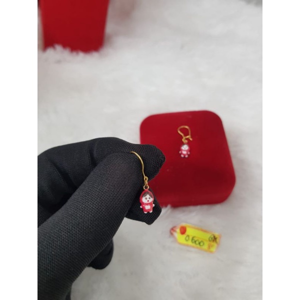 Jual At1478DLM anting model boneka marsha emas kuning asli berat 0.600 ...