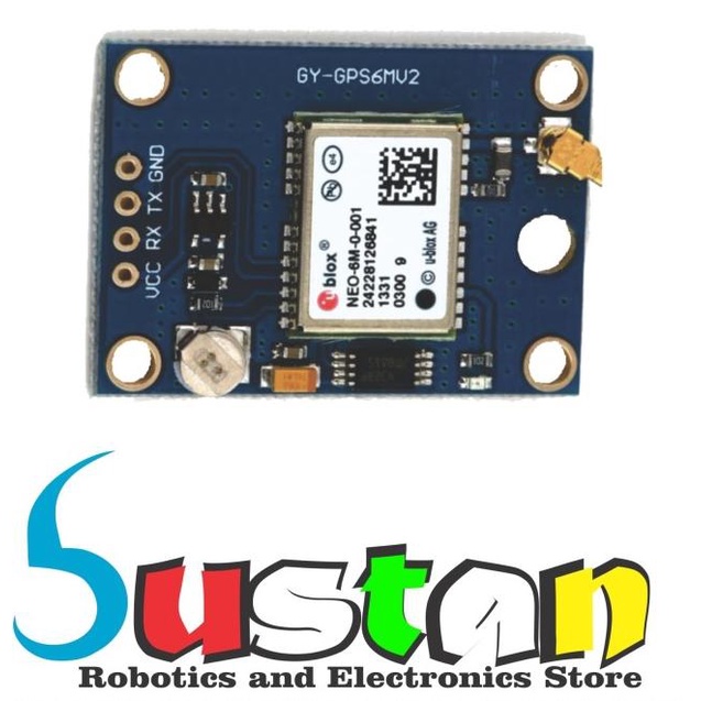 Jual GPS Module UBLOX NEO 6MV2 U-BLOX NEO-6M for Arduino, Raspberry ...