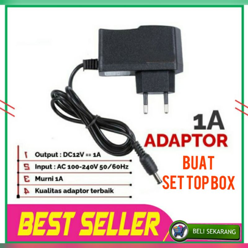 Jual ADAPTOR BUAT STB SET TOP BOX,CCTV,LG SAT, RECEIVER TV K-VISION ...