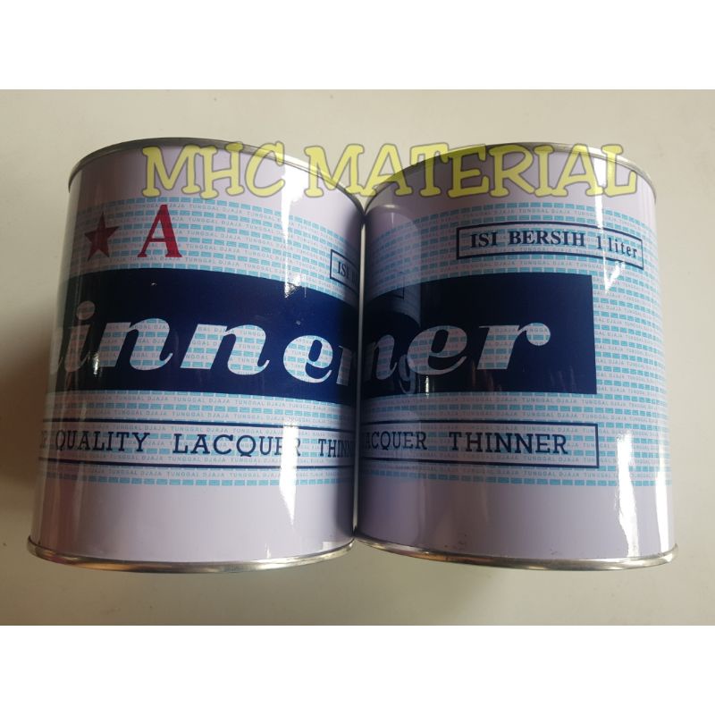 Jual THINNER A BINTANG 1 LITER / TINER A BINTANG 1 LITER / THINNER A TUNGGAL DJAJA 1 LITER ...