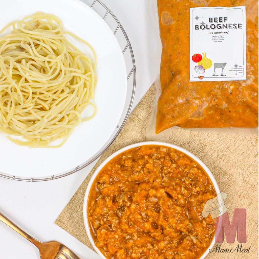 Jual Mam Meal - Beef bolognese - saus homemade gluten free menggunakan ...