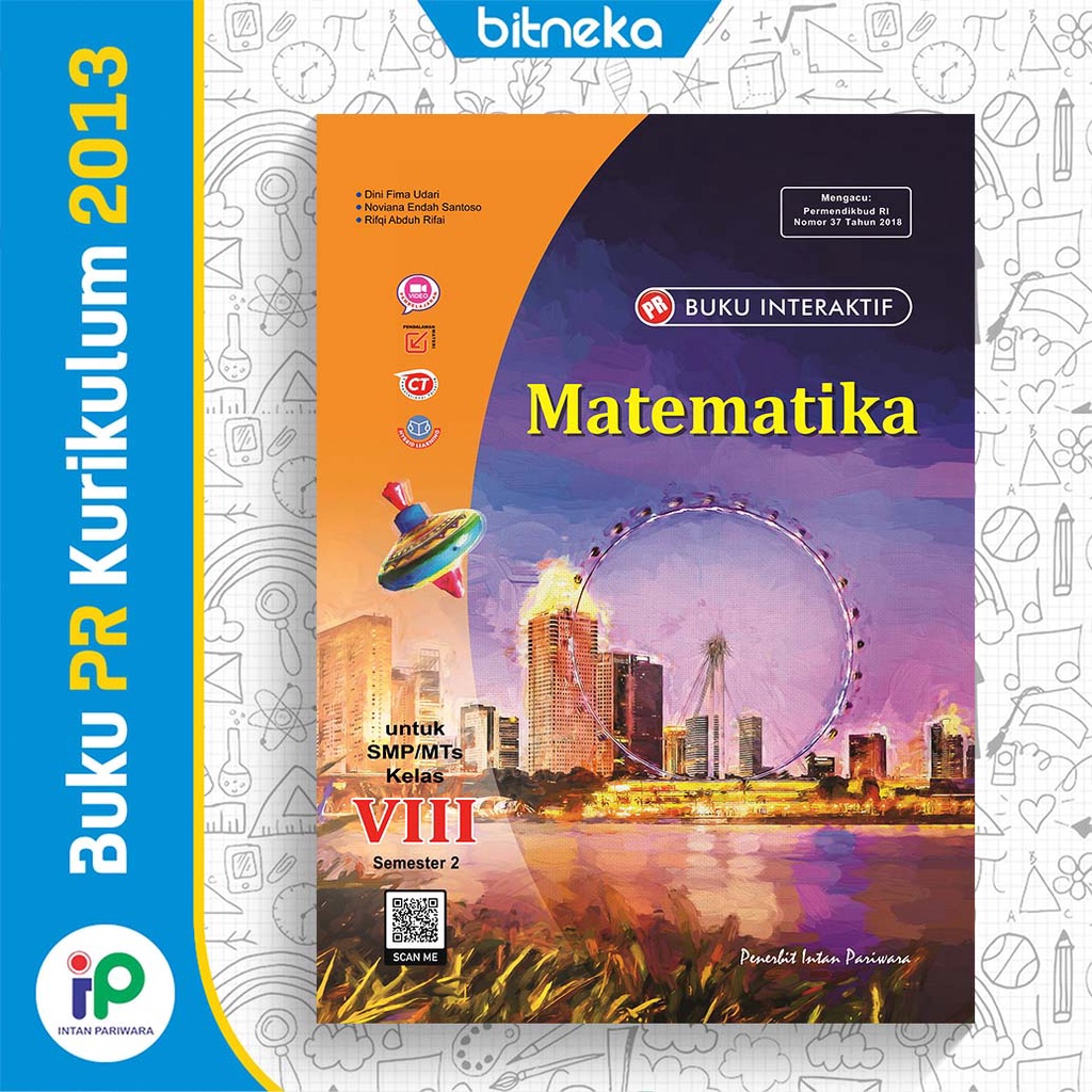 Jual Buku PR Interaktif Matematika SMP/MTs Kelas 8 Semester 2 - Intan Pariwara | Shopee Indonesia