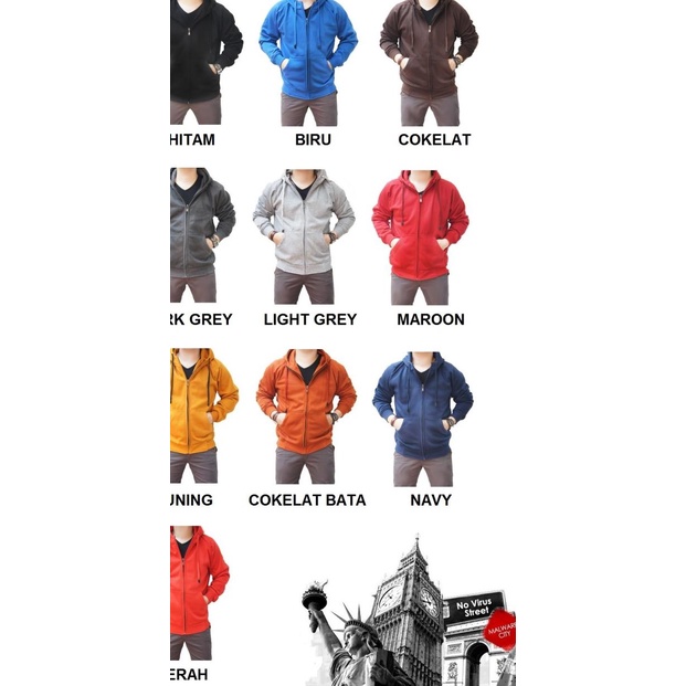 Jual PROMO JAKET POLOS MERAH MAROON HOODIE! SWEATER POLOSAN MURAH ...