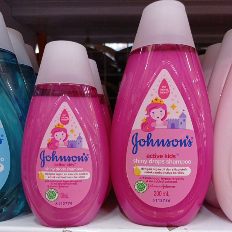 Jual Johnsons Baby Shampoo Shiny Drops 100ml | Shopee Indonesia