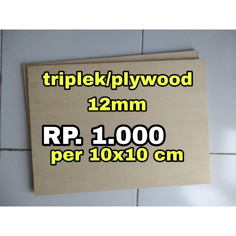 Jual potongan triplek 12mm / plywood / triplek | Shopee Indonesia