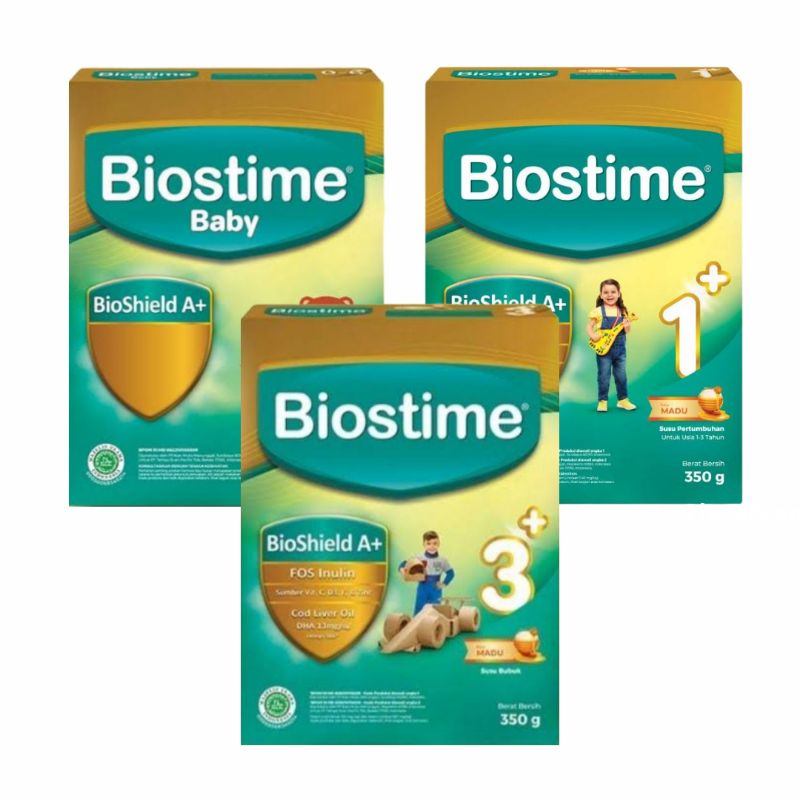Jual BIOSTIME Susu Pertumbuhan Box [350gr] | Shopee Indonesia