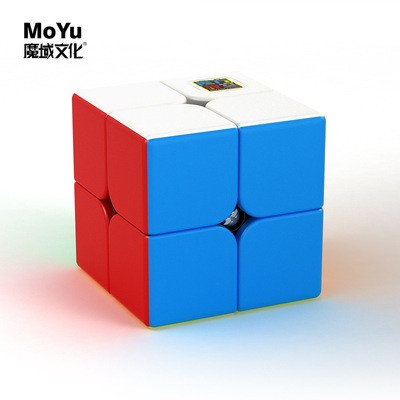 Jual Rubik 2x2 Moyu Meilong 2x2 Stickerless Red - Rubik 2x2 Stickerless ...
