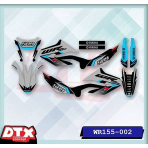 Jual decal wr155 full body decal wr155 decal wr155 supermoto stiker ...