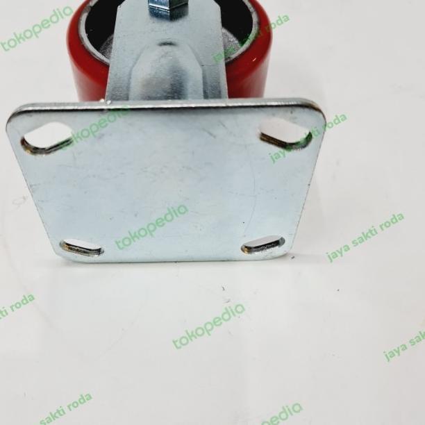 Jual Roda Troli Pu Hd Heavy Duty 4 inch (mati) | Shopee Indonesia
