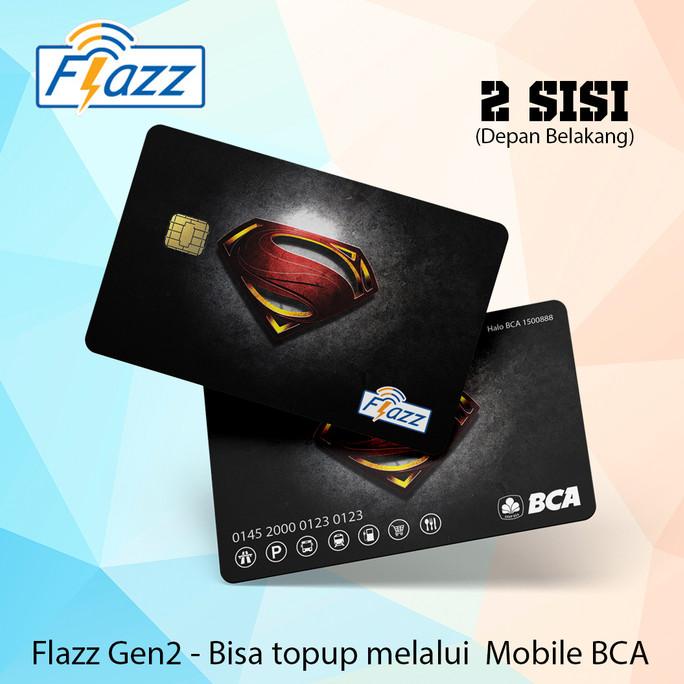 Jual Custom Kartu FLAZZ BCA 2 sisi Bisa Cetak Foto / Gambar Bebas ...