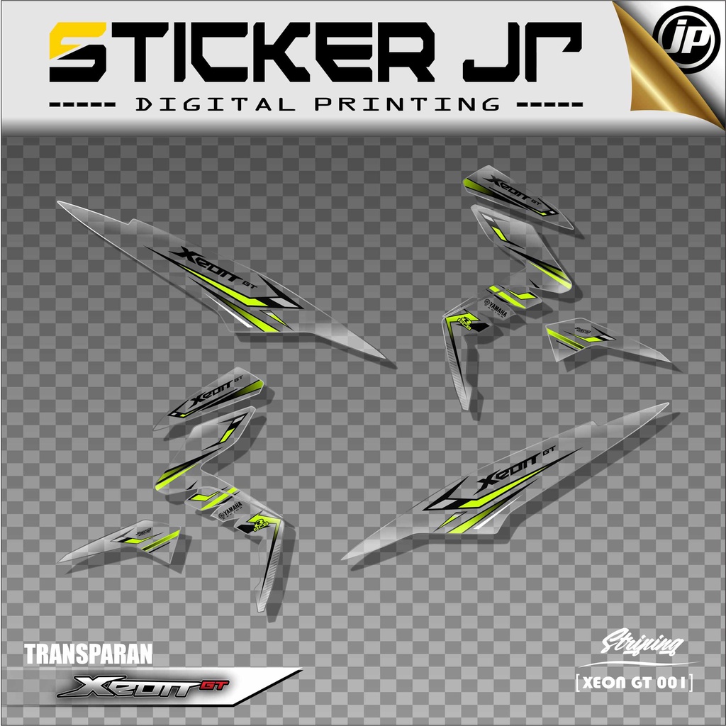 Jual Stiker Striping Xeon GT - Sticker Motor Yamaha Xeon Bahan ...