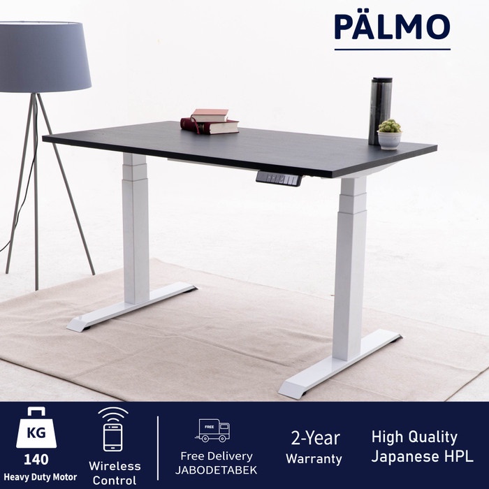 Jual Meja Kantor Palmo Standing Desk / Adjustable Electric Desk / Meja ...
