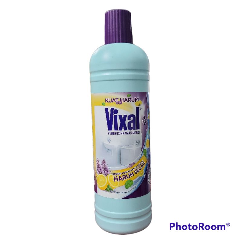Jual Vixal Pembersih Kamar Mandi Kuat Harum Segar Hijau Green 470ml ...