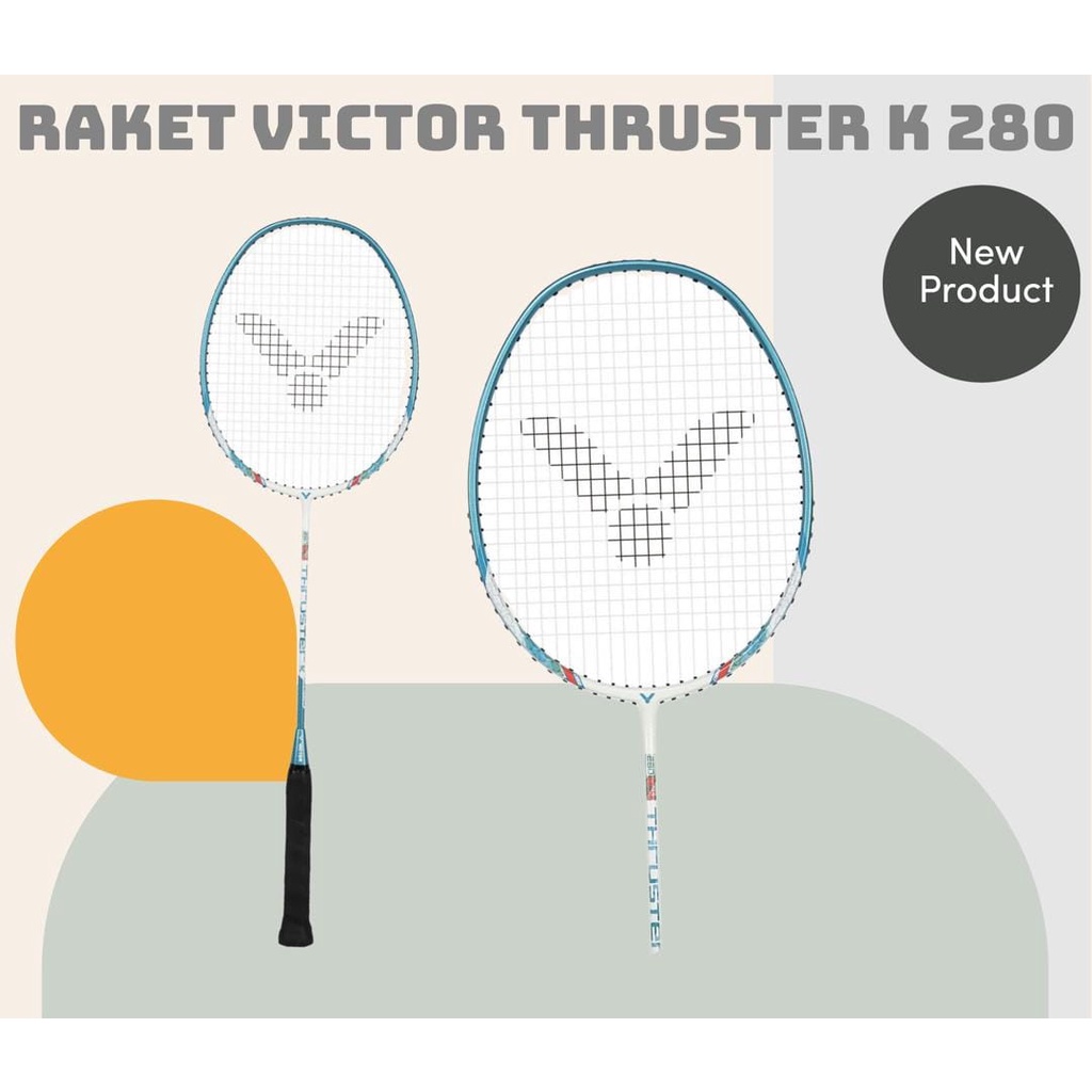 Jual Raket Badminton Victor Thruster K 280 Original Raket Victor ...