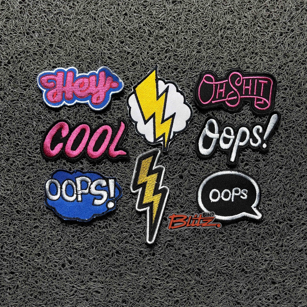 Jual PATCH BORDIR JAHIR/PATCH KARAKTER PATCH EMBLEM KEREN AKSESORIS ...