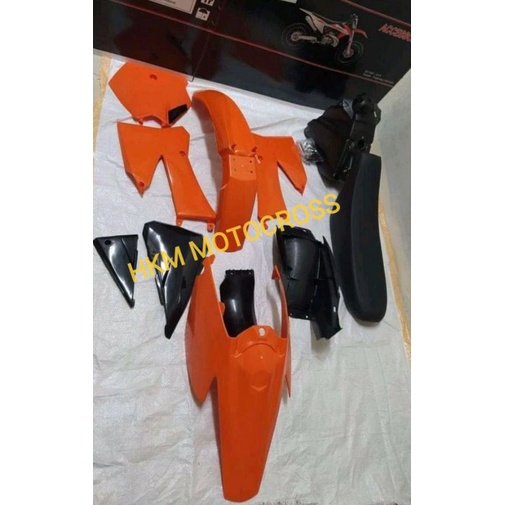 Jual body set ktm 85 old bodi kit ktm 85 lama tanpa tangki dan jok bodi ...