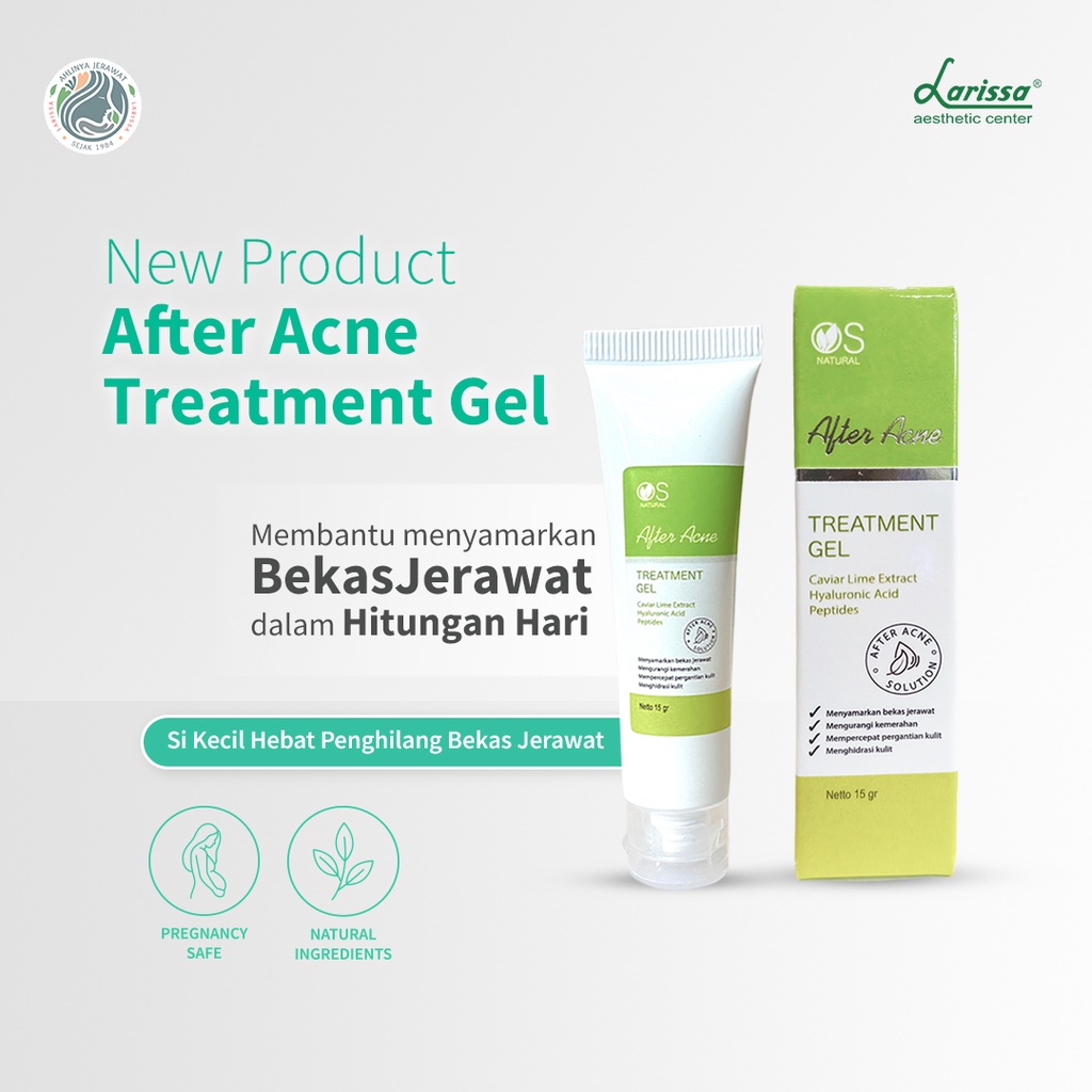 Jual Larissa After Acne Treatment Gel - Skincare Untuk Memudarkan ...