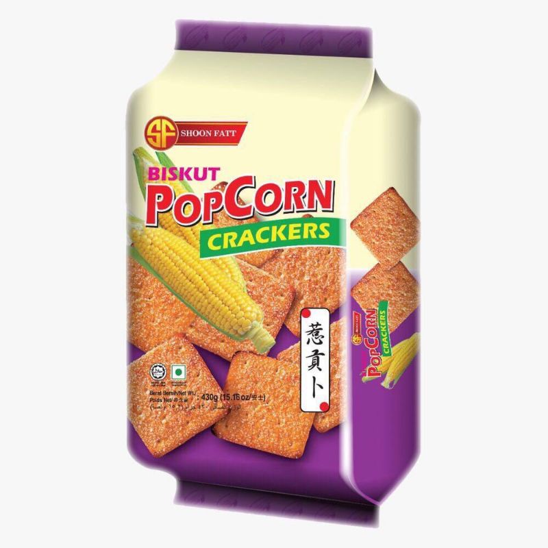 Jual Shoon Fatt Biskuit Pop Corn Crackers ~ Biskuit Malkist Rasa Jagung ...