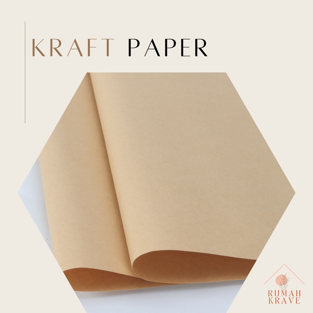 Jual RUMAH KRAVE - Kraft Paper Tebal Kertas Coklat Cokelat Samson ...