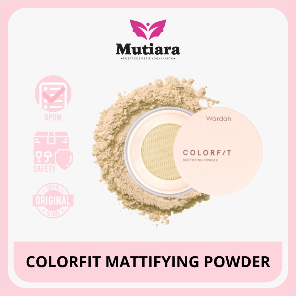 Jual WARDAH COLORFIT MATTIFYING POWDER | Shopee Indonesia