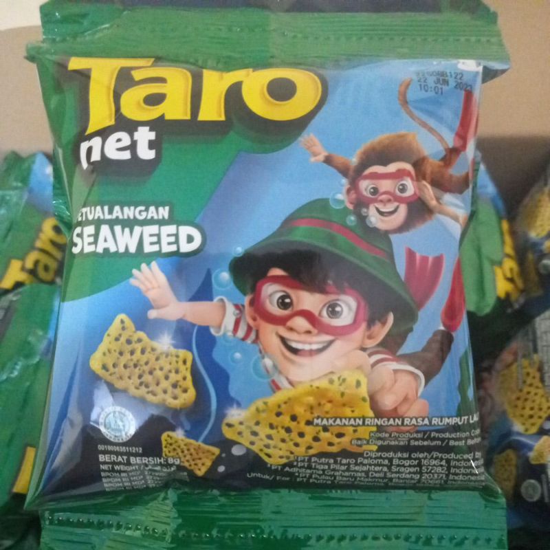 Jual Taro Net Petualangan Seaweed 8 g | Shopee Indonesia