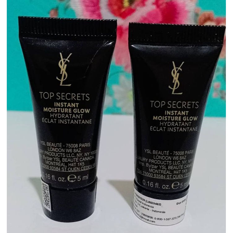 Jual YSL Top Secret Instant Moisture glow 5ml ( 2 pcs ) | Shopee Indonesia