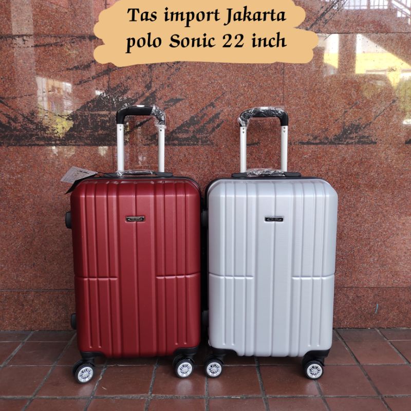 Jual Koper Fiber 22 inch polo Sonic hardcase ORIGINAL - Bagasi size ...