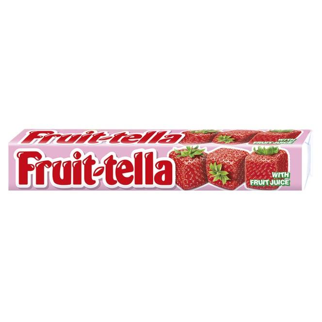 Jual Sale Fruit-tella Strawberry Permen Fruittella Fruit Tella Chewy ...