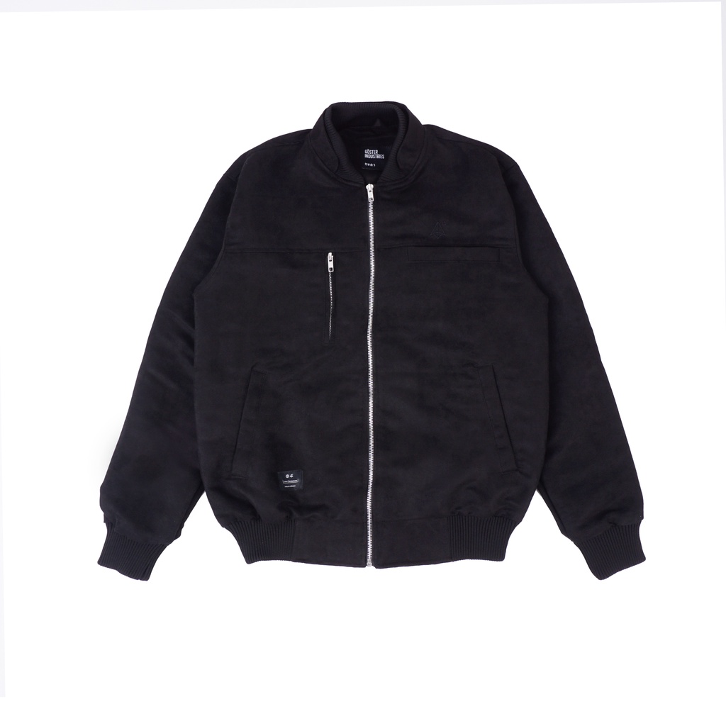 Jual Goster Bomber Jacket - Riders Black | Shopee Indonesia