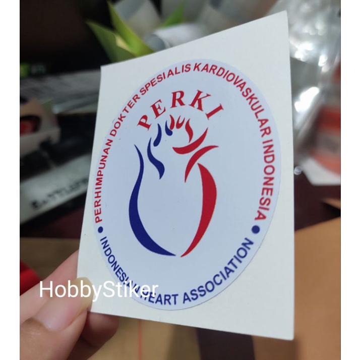 Jual Stiker PERKI dokter spesialis kardiovaskular indonesia untuk kaca ...