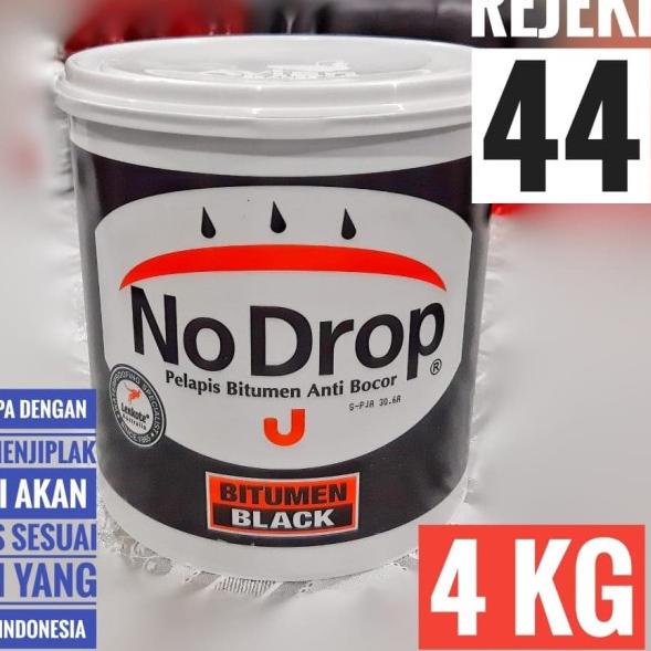 Jual No Drop Pelapis Bitumen Black Galon 4KG Anti Bocor NoDrop x ...