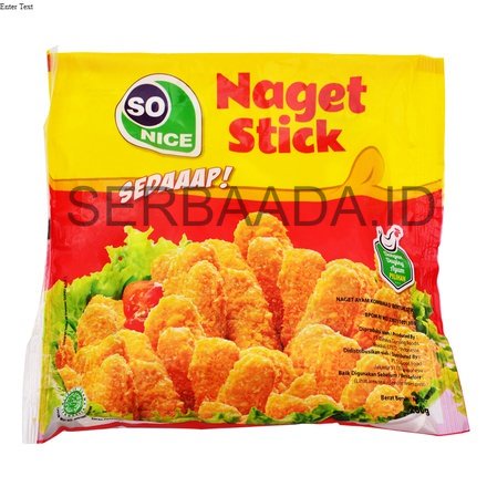 Jual SO NICE NAGET STICK/CHICKEN NUGGET STICK AYAM SO NICE SEDAP/Nugget ...