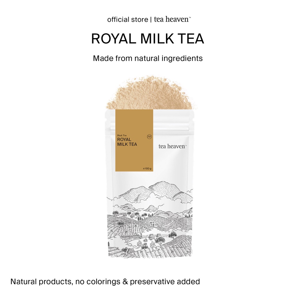 Jual Tea Heaven Royal Milk Tea Teh Tarik 100gr | Shopee Indonesia