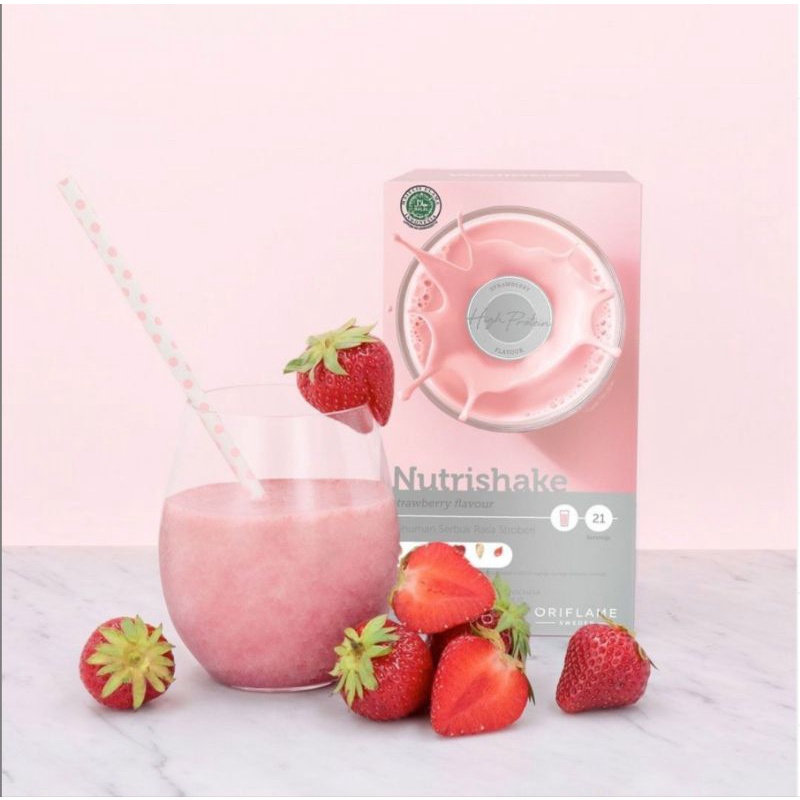 Jual nutrishake strawberry | Shopee Indonesia