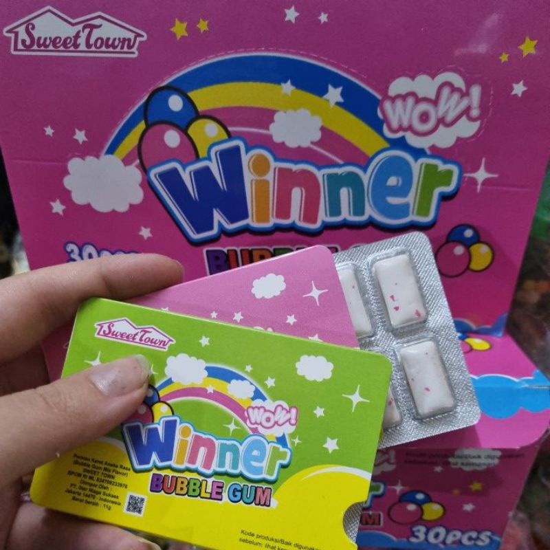 Jual winner bubble gum | Shopee Indonesia