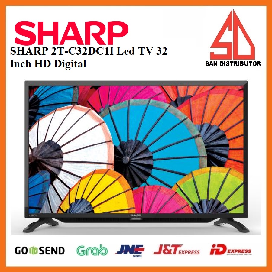 Jual SHARP 2T-C32DC1I Led TV 32 Inch HD Digital ORI | Shopee Indonesia