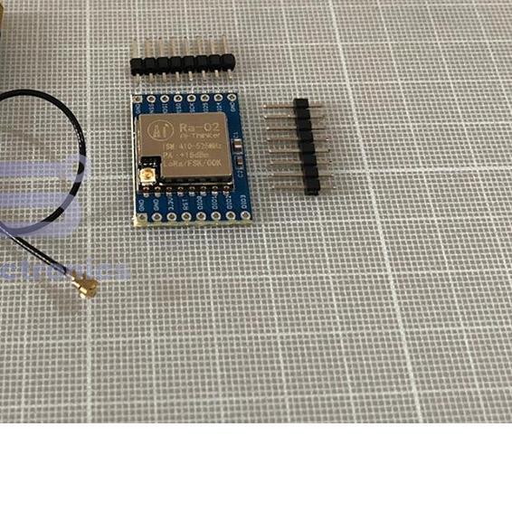Jual LoRa Ra-02 SX1278 Wireless Long Range 433Mhz SPI Include Antenna ...