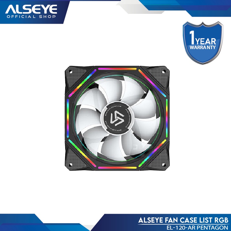 Jual Fan Case Alseye Pentagon RGB 12cm EL120AR Kipas Casing | Shopee ...